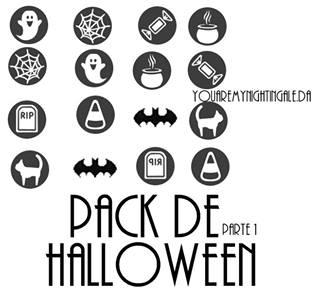 Pack de Halloween Parte1 by YouAreMyNightingale on DeviantArt