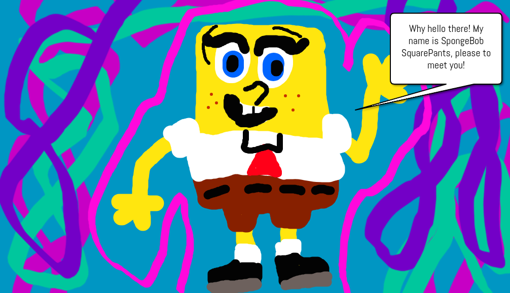 SpongeBob Says Hello! by MHcollecterfan101 on DeviantArt