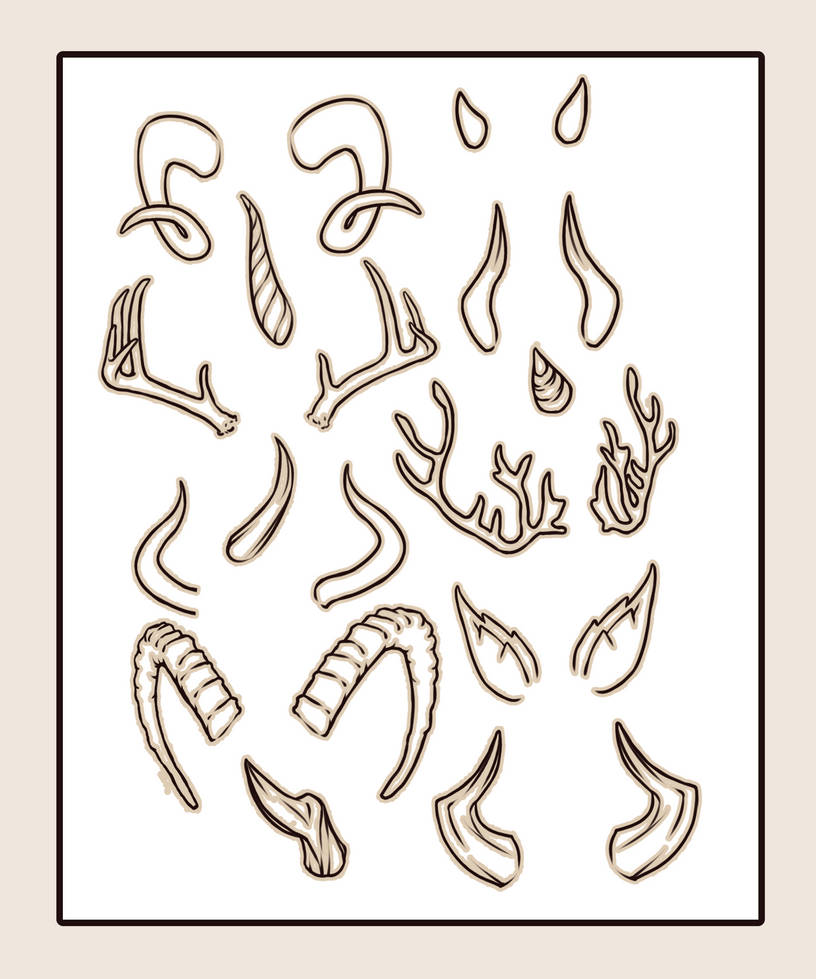 F2u Adoptable Base Addon Horns By Penelopejadewing On Deviantart