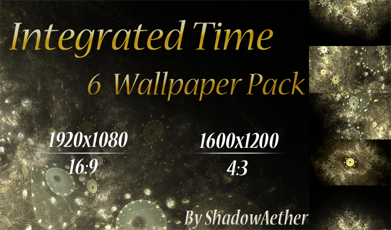Integrated Time Wallpaper Pack by ShadowAether on DeviantArt
