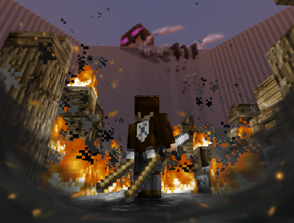 Attack on Ender Minecraft Build WIP 3 by Matau228 on DeviantArt