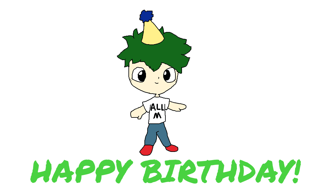 Happy Birthday Deku! by BALLORASOKEWL on DeviantArt