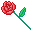 Cursors: Red and White Roses by MikariStar on DeviantArt