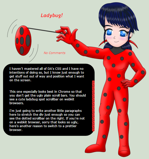 Ladybug Journal Skin by MikariStar on DeviantArt