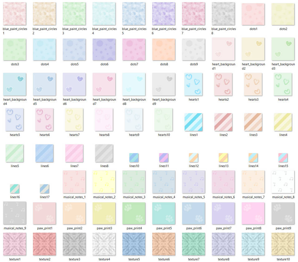 Pastel Backgrounds by MikariStar on DeviantArt
