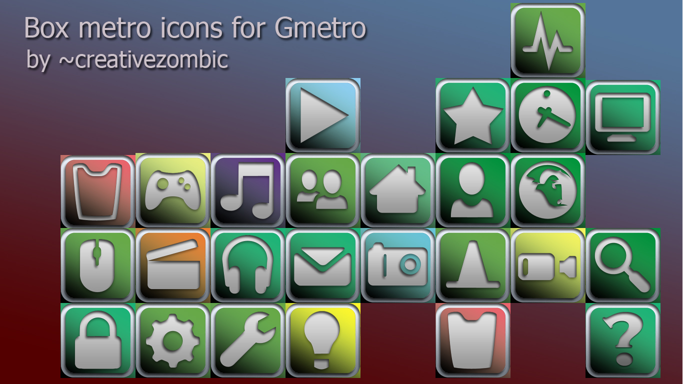 box metro icons by CreativeZombic on DeviantArt
