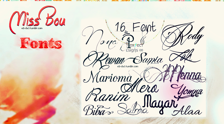Fonts by Boudes96 on DeviantArt