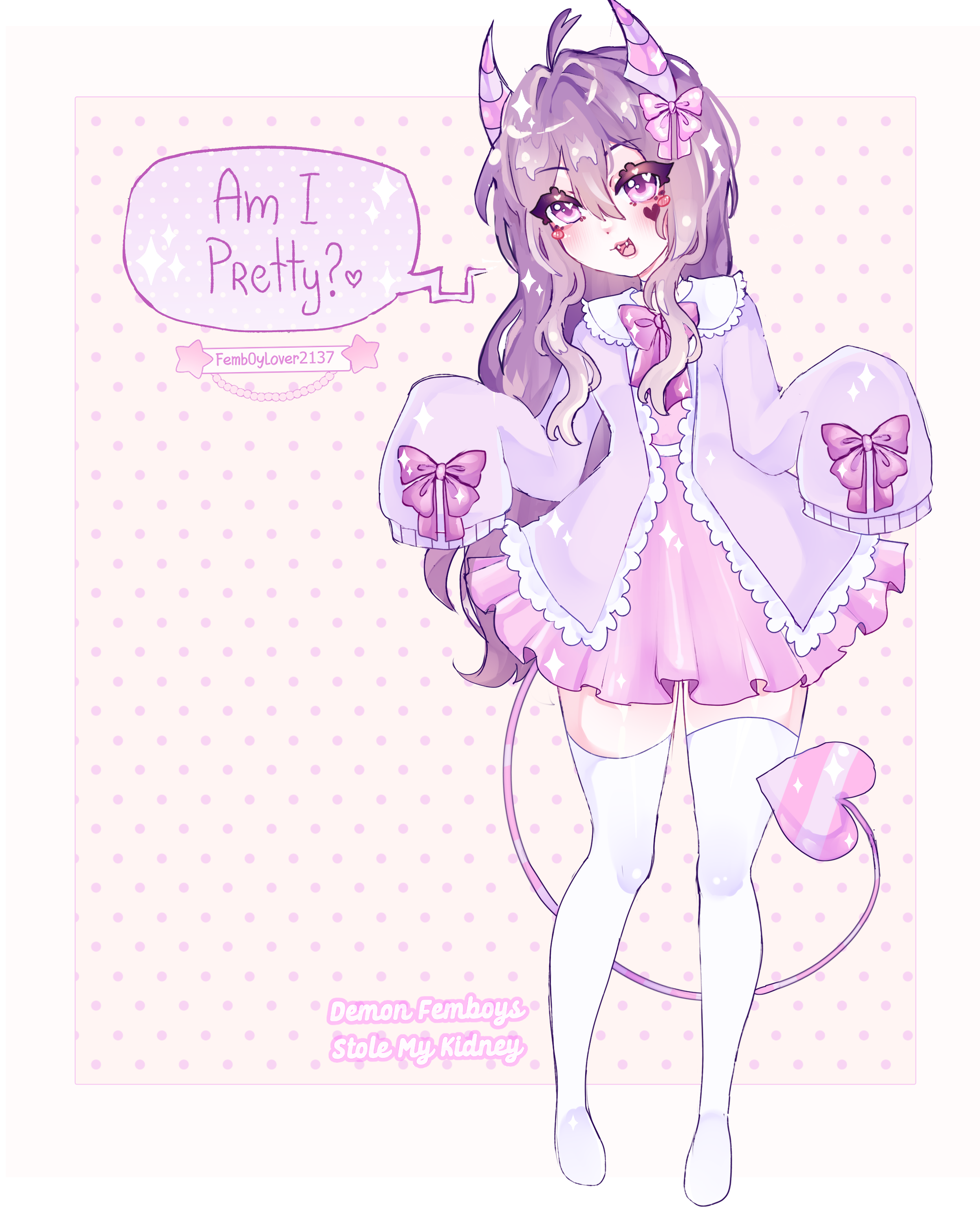 Am I Pretty by AngelicPurrity on DeviantArt
