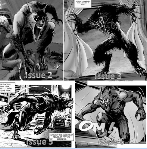 The Many Forms of The Werewolves from WWW by Andres79561240 on DeviantArt