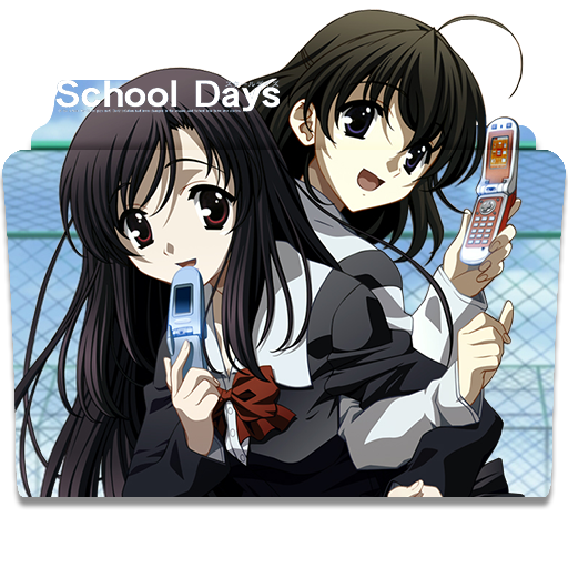 School Days Icon Folder by BorutoUzumaki20 on DeviantArt