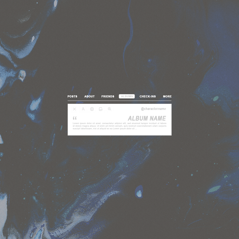 #5 fb album cover .. by kapheira on DeviantArt