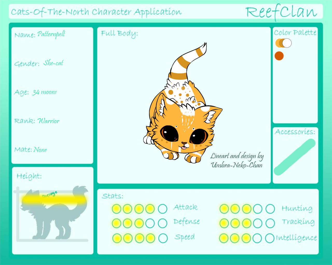 The Cat With a Patterned Pelt by CammieChan on DeviantArt