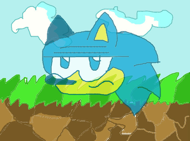 Bored Sonic by MaverikHunterSonic on DeviantArt