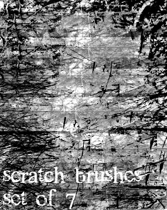 SCRATCH BRUSHES by TWISTED--refractions on DeviantArt
