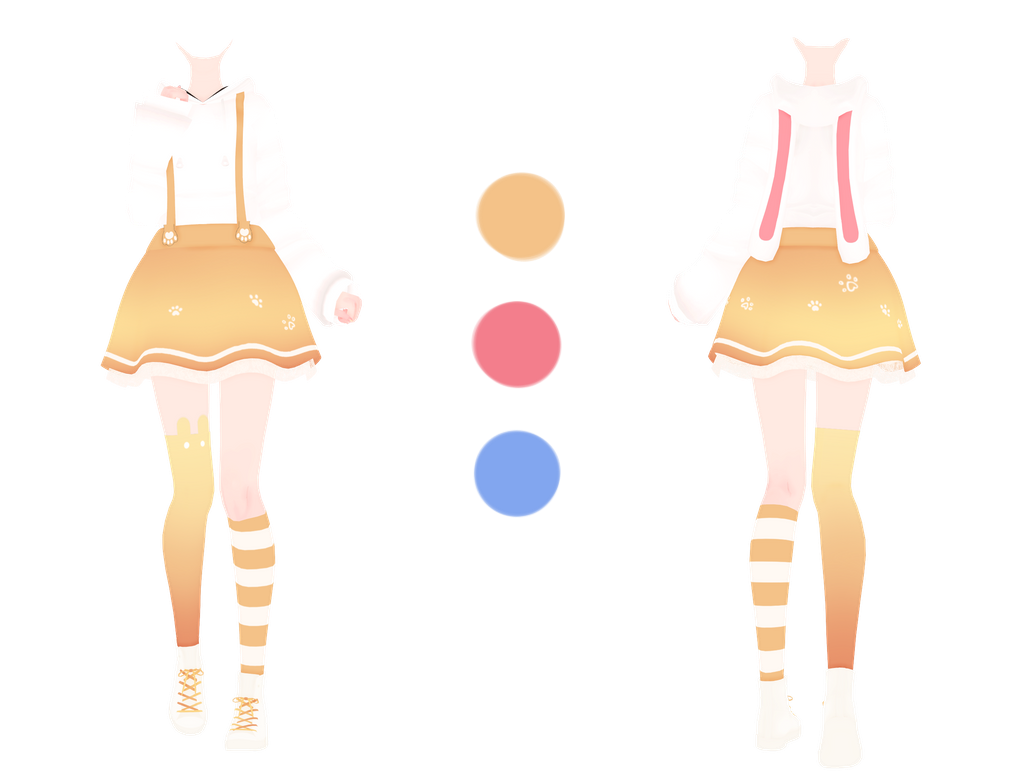 TDA Outfit 01 : Bunny Hood +Download+ by Kiri-ii on DeviantArt