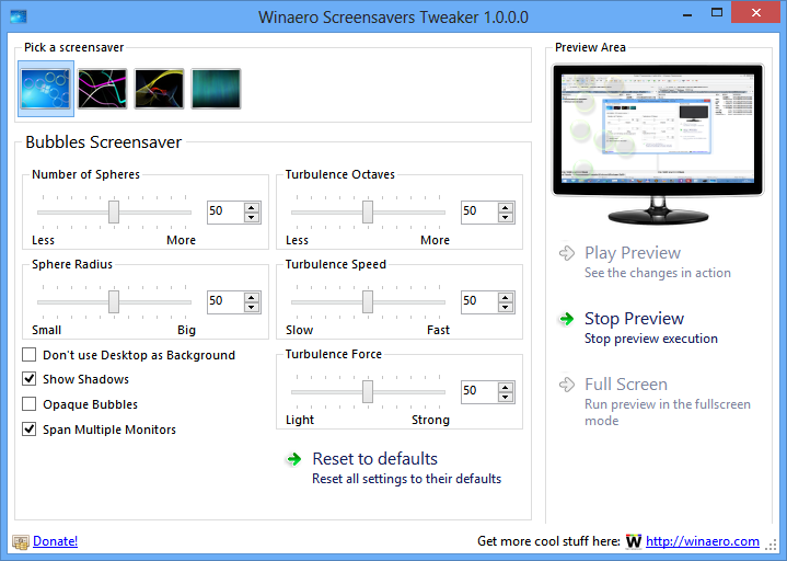 Screensavers Tweaker by hb860 on DeviantArt
