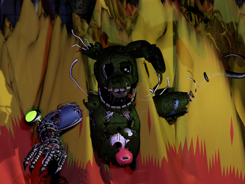 SpringTrap Monster by Mateus0510 on DeviantArt