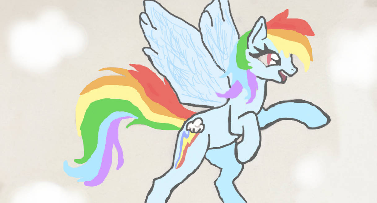Rainbow Dash by WeepingWillowReads on DeviantArt