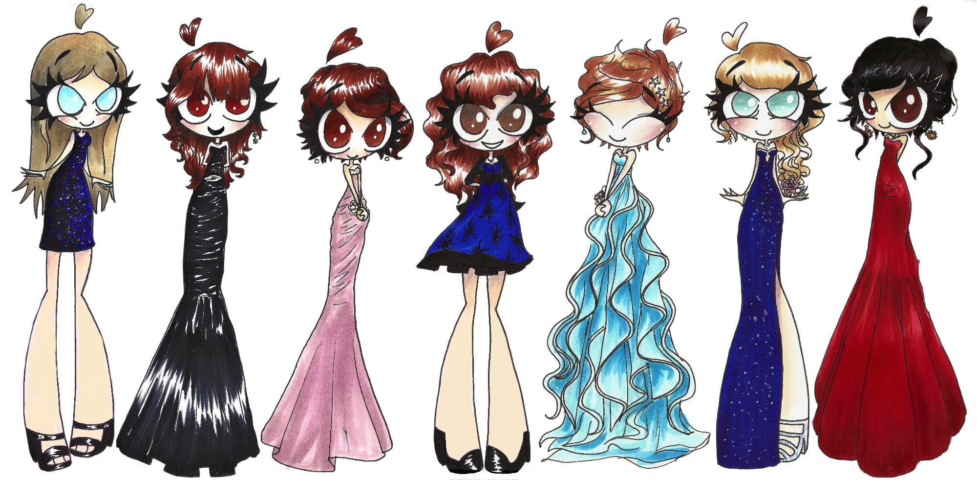 Cartoon Prom Dresses