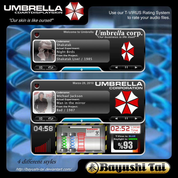 Umbrella Corp. Skin for CAD by Bayushi-Tai on DeviantArt