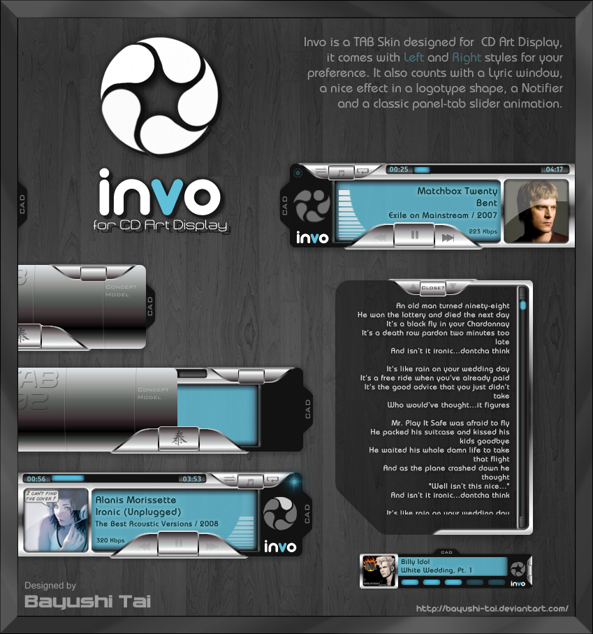 INVO for CD Art Display by Bayushi-Tai on DeviantArt