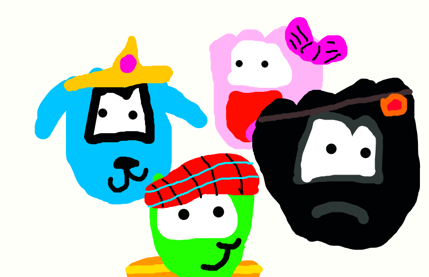 Family Puffles - Test Draw by Hope-Faith10 on DeviantArt