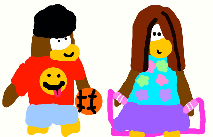 Anita and Chigge (Test Draw) as kids. by Hope-Faith10 on DeviantArt