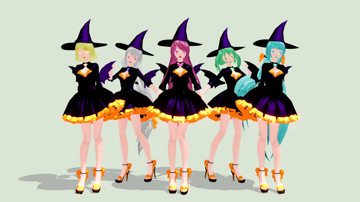Tda Haloween dresses by csillagtim on DeviantArt