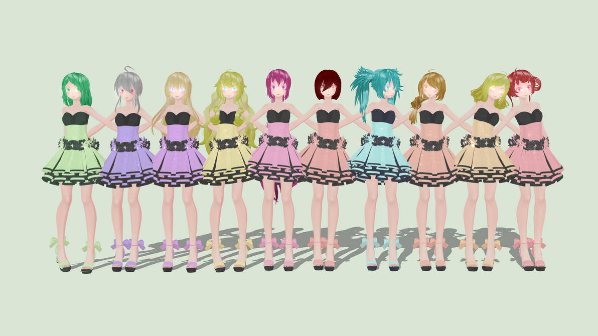 Tda Special dresses by csillagtim on DeviantArt