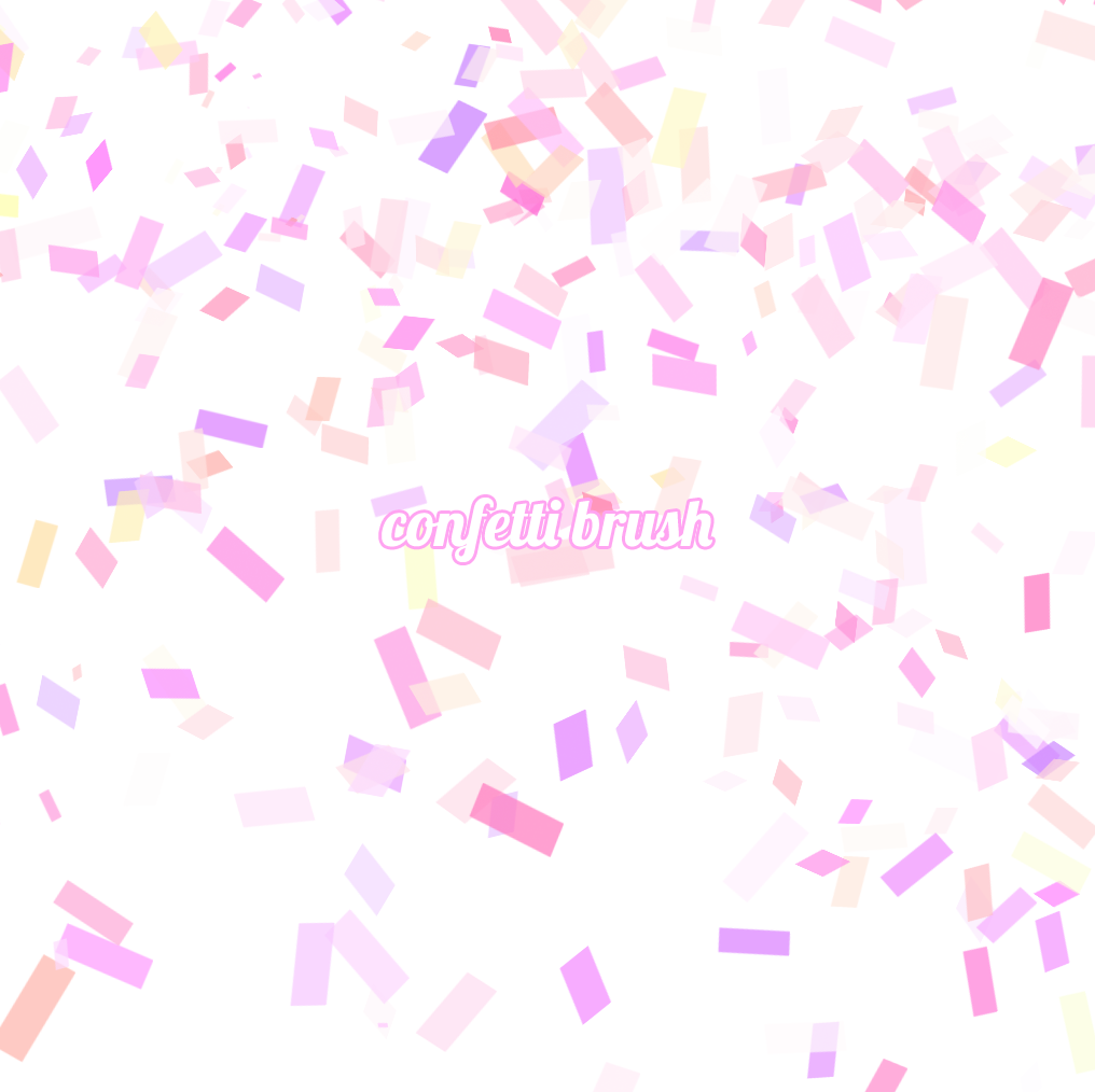 Confetti brush by houteian on DeviantArt