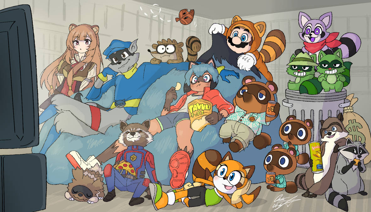 Raccoon Recreation by Chris-theKid on DeviantArt