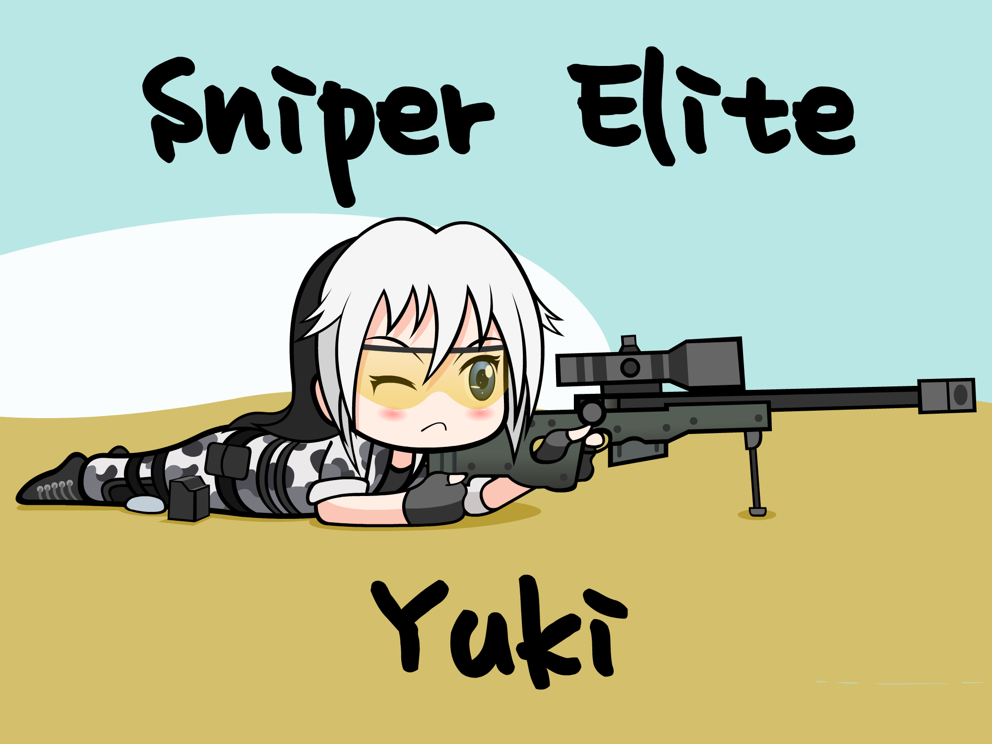 Sniper Elite Yuki: The Pink Menance by EVOV1 on DeviantArt