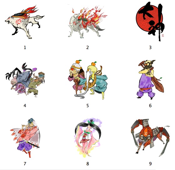 Okami Icons by markdelete on DeviantArt