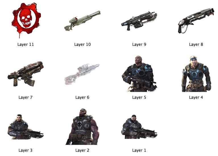 Gears Of War Icons by markdelete on DeviantArt