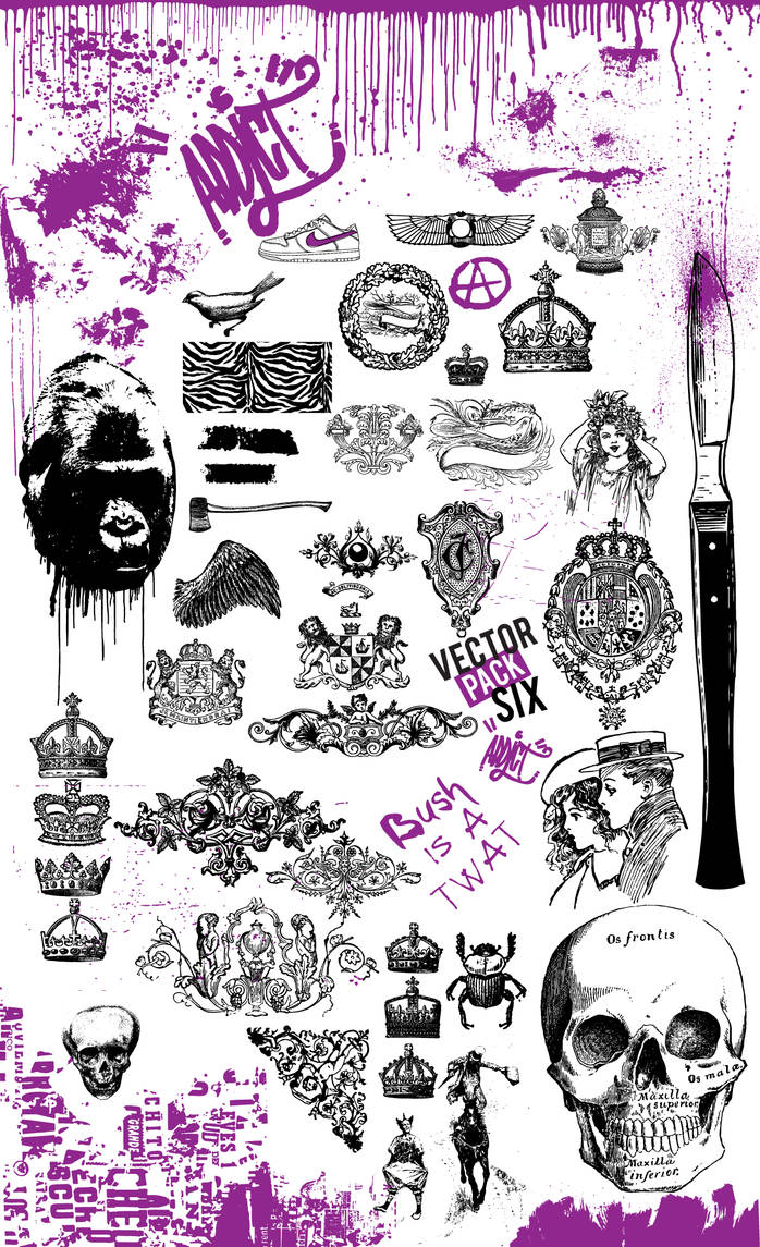 Vector Pack: Sixx by Jonny-Doomsday on DeviantArt