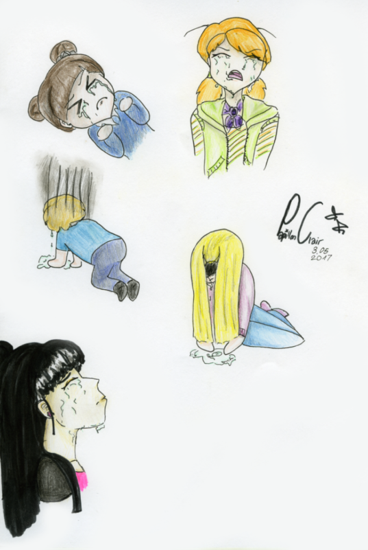 Miraculously crying by PapillonClair on DeviantArt