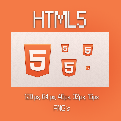 HTML5 icons by kuvaly on DeviantArt