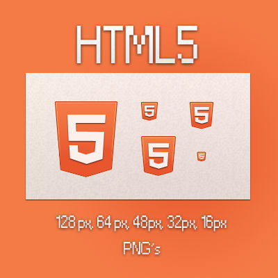 HTML5 icons by kuvaly on DeviantArt