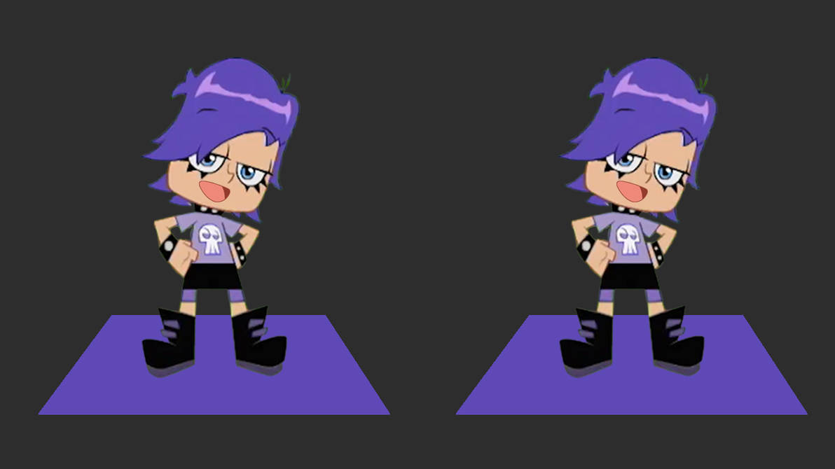 2 Yumis In Squares by doublekids07 on DeviantArt