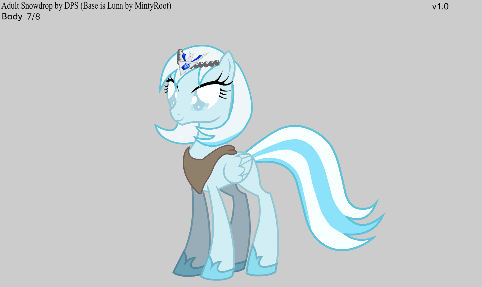 Mlp Snowdrop Grown Up