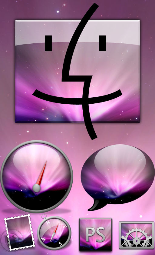 Aurora Icons by FourTwoNineZero on DeviantArt