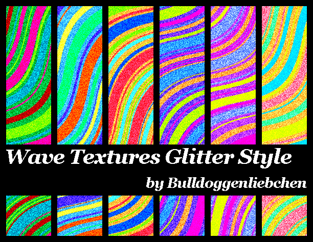 Wave Texture Glitter Style Pack by Bulldoggenliebchen on DeviantArt