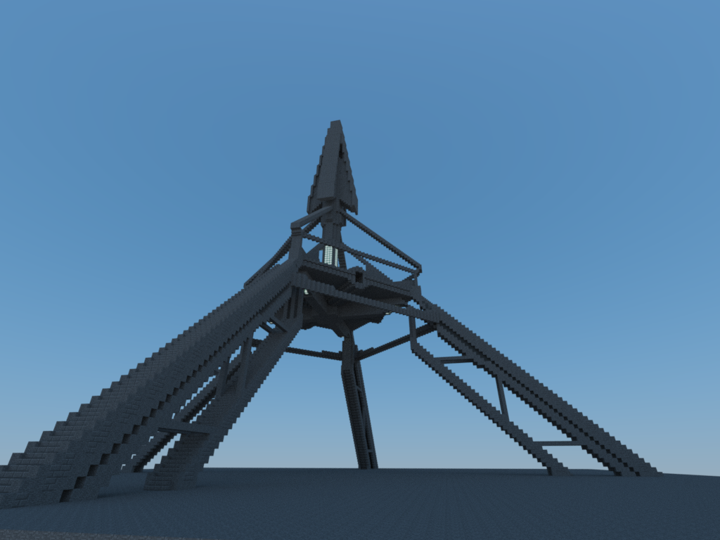 Forerunner Dreadnought Minecraft Build by LibrarianDA on DeviantArt