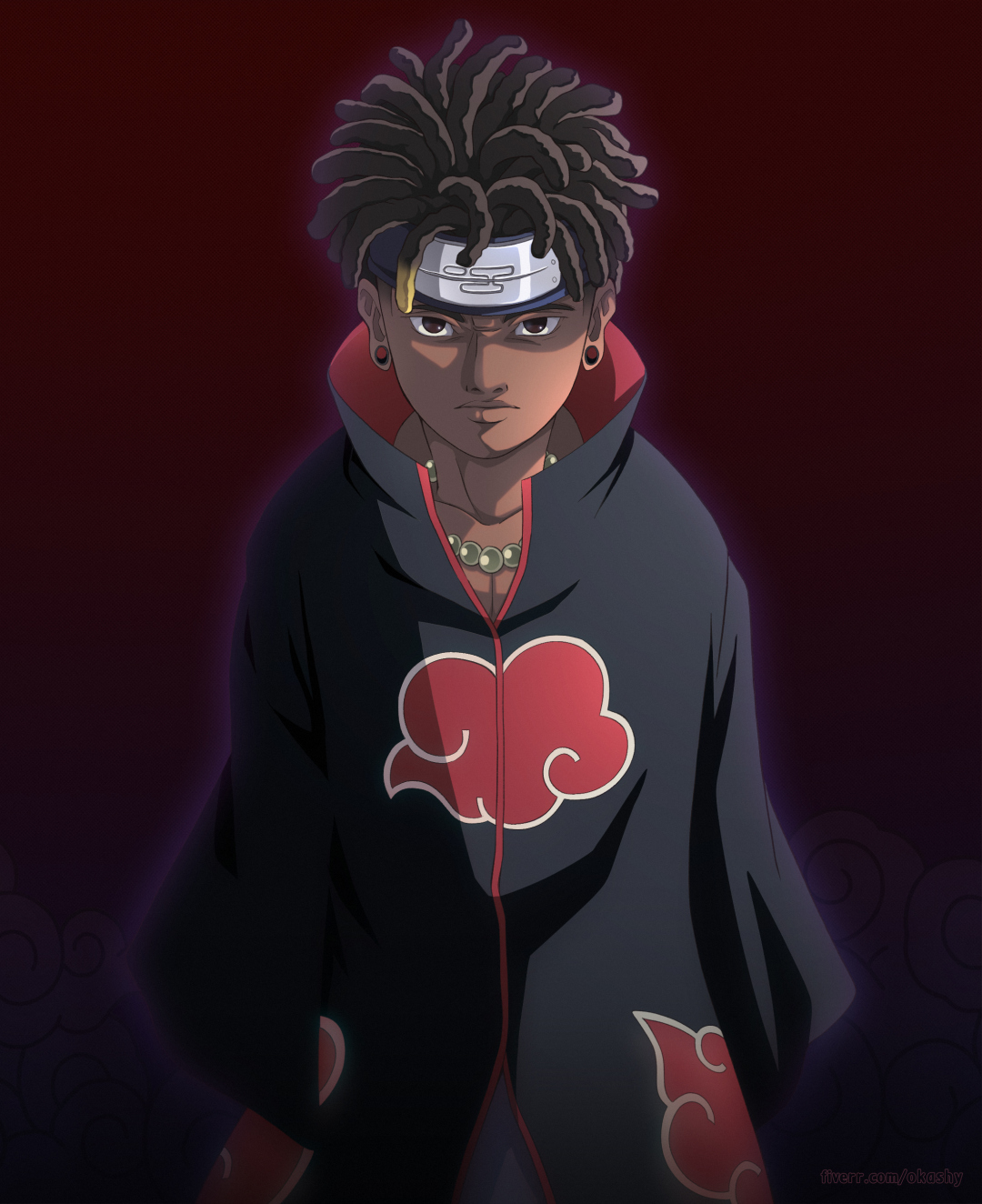 Naruto Akatsuki OC by Okashy on DeviantArt
