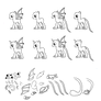MLP Baby Dragon Pixel Base Version 2 by rainbowpanda101 on DeviantArt