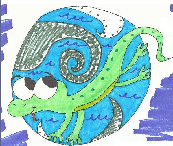 A storybook: Larry the Lizard by AprilxMayxJune on DeviantArt