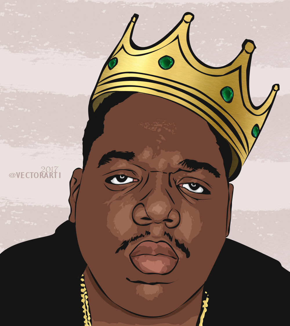 The Notorious B.I.G by vectorartiist on DeviantArt