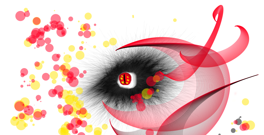 Scencered eye by CosmicDragonJazz on DeviantArt