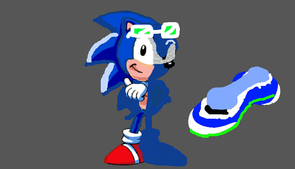 Classic Sonic Sonic Riders Style by SkylerTheFoxOC on DeviantArt