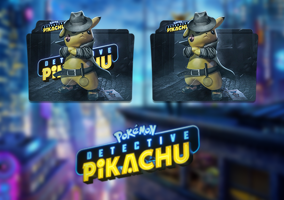 Detective-pikachu Folder Icon by FCD74 on DeviantArt